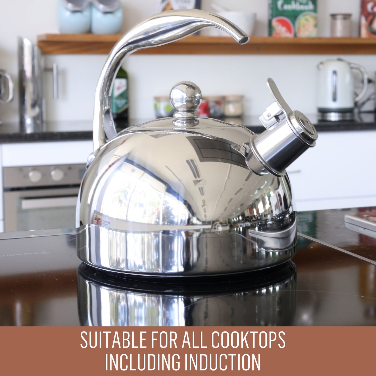 Essteele Stainless Steel Stovetop Kettle 1.9L Silver | Essteele Australia