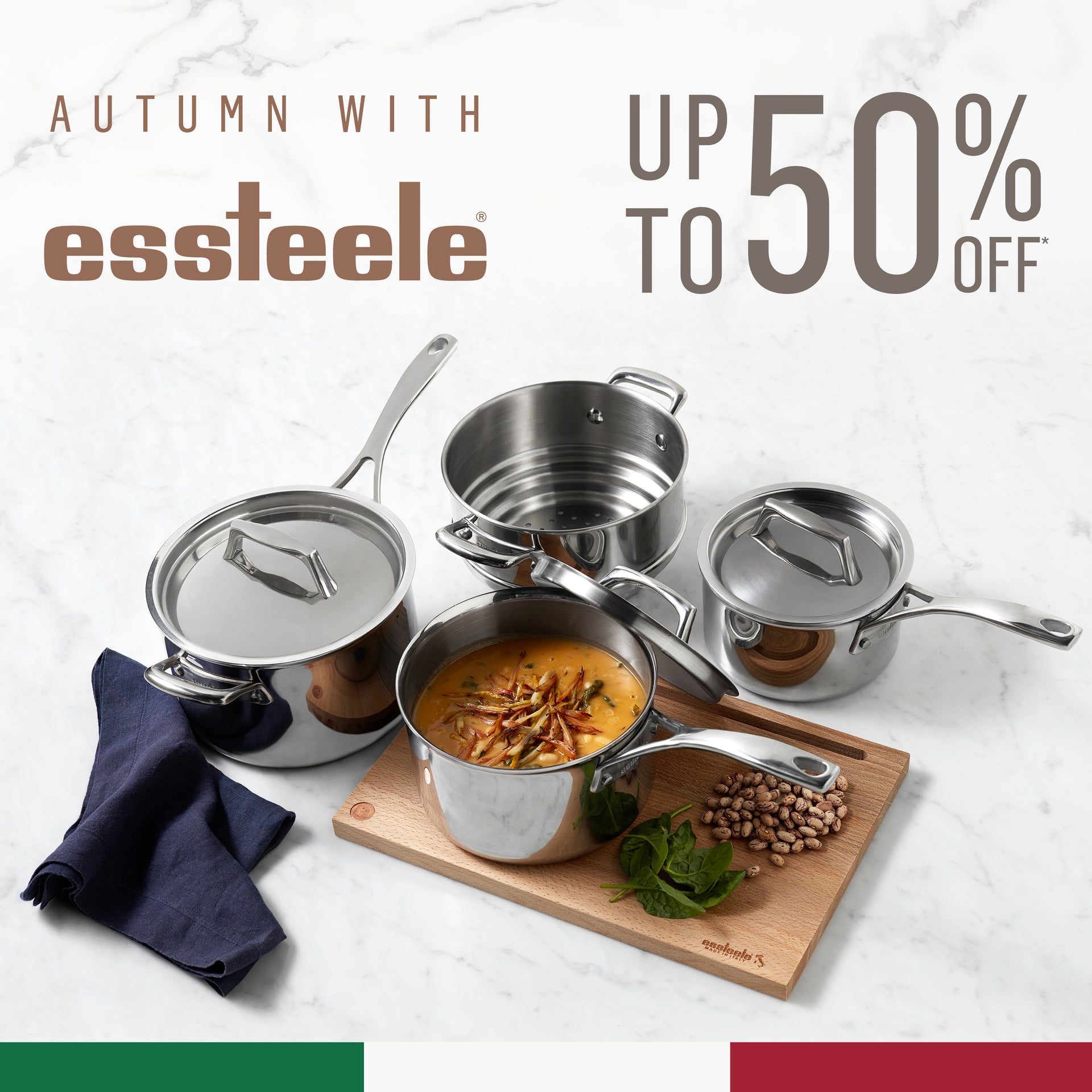 Beautifully Crafted Italian Cookware | Essteele Australia